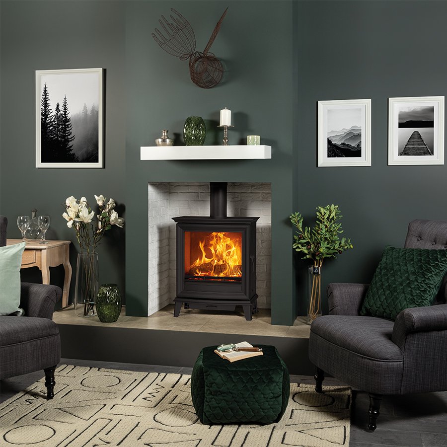 Stovax Chesterfield 5 Wide Wood & Multifuel Stove | Bradley Stoves Sussex