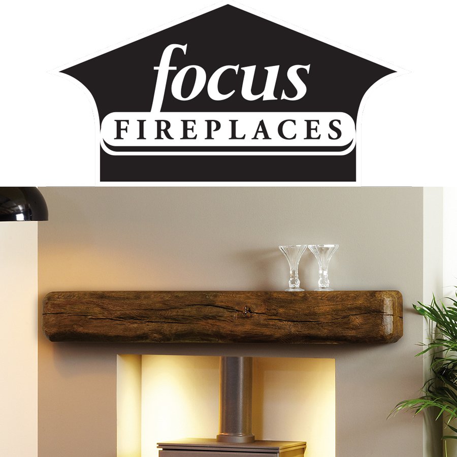 Focus Fireplaces Focuscast Non-combustible Great Beam | Bradley Stoves ...